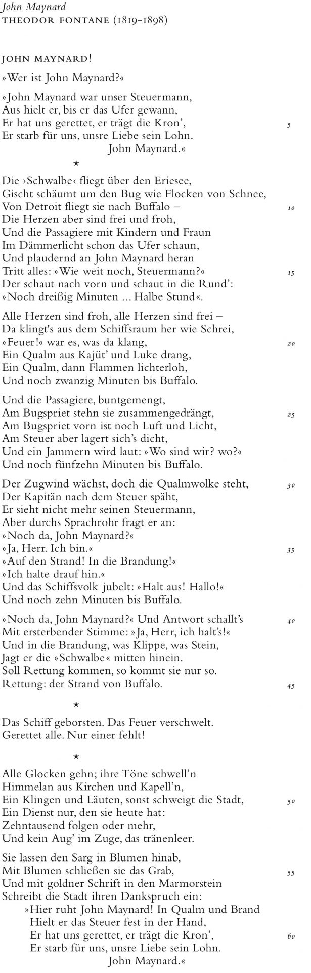 Fontane, John Maynard - INO